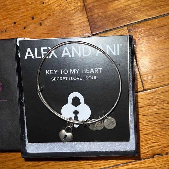 Alex and Ani | Jewelry | Alex And Ani Key To My Heart Braclet | Poshmark